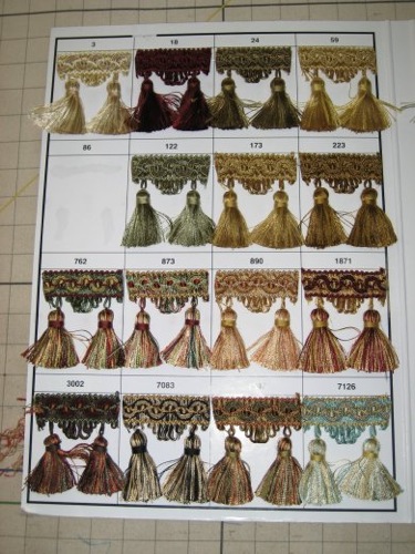 Woven Materials Trims & Tassels Mastex Trim Collections